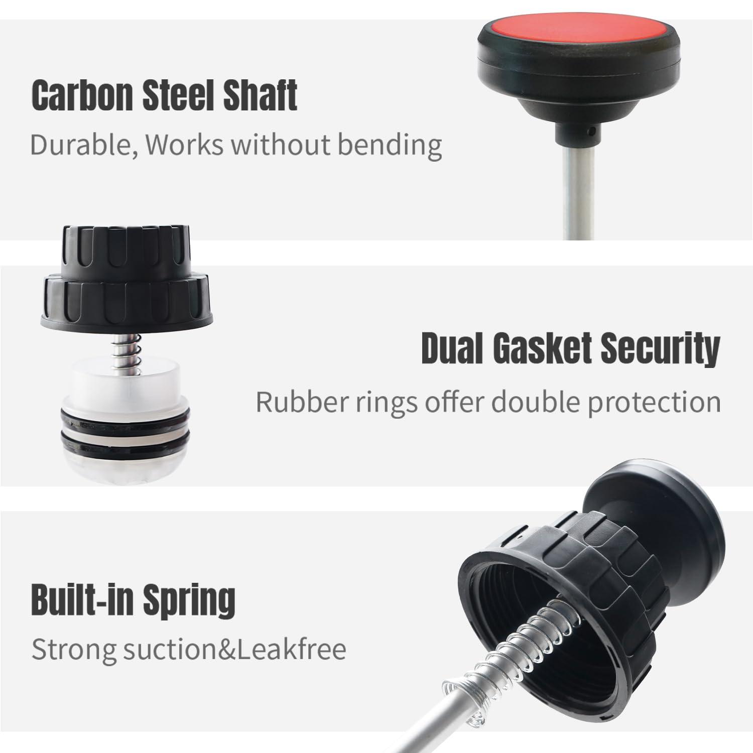 Thorstone 500CC Automotive Fluid Extractor Pump, Oil Change Syringe wi ...