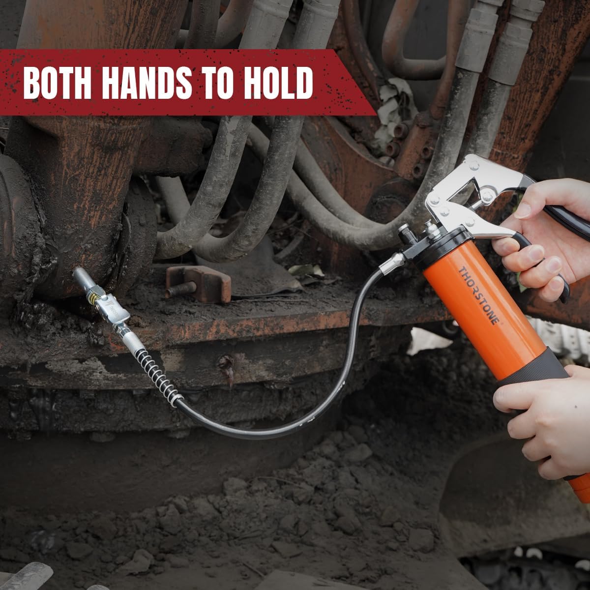 Thorstone 7000PSI Heavy Duty Pistol Grip Grease Guns Set – Thorstone Tools